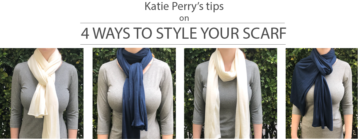 4 ways to style your wrap – Katie Perry